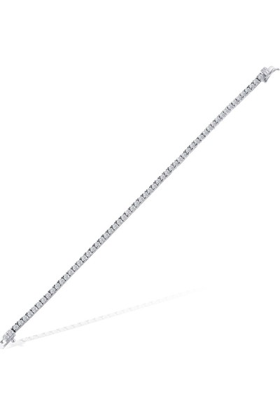 Sembol Gold 2.90 Ct. Pırlanta Suyolu Bileklik