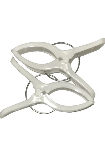 Scratch Anet Şezlong Plaj Havlusu Battaniye Mandalı Büyük Boy - 6 Adet Scratch Anet Şezlong Plaj Havlusu Battaniye Mandalı Büyük Boy - 6 Adet