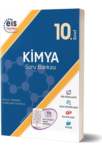 Eis Yayınları 10. Sınıf Kimya Soru Bankası