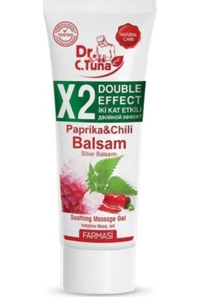 Farmasi Dr.c.tuna Iki Kat Etkili Biberli Masaj Jeli 125 ml Farmasi Dr.c.tuna Iki Kat Etkili Biberli Masaj Jeli 125 ml