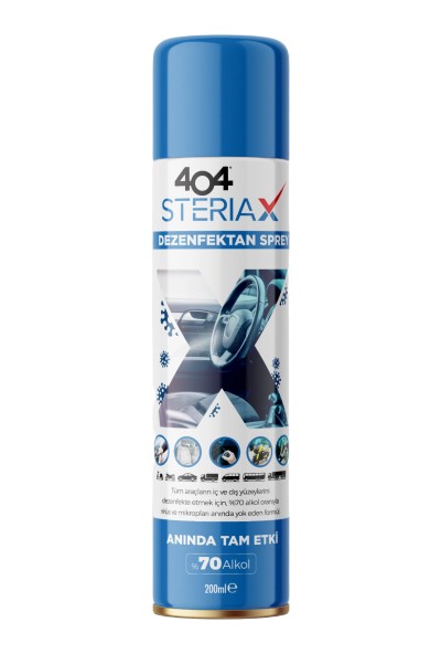 404 Sprey Dezenfektan Araç İçin 200 ml