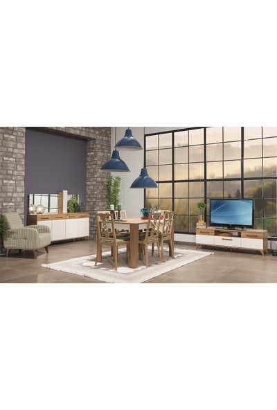 ModaLife Step Yemek Odası Takımı