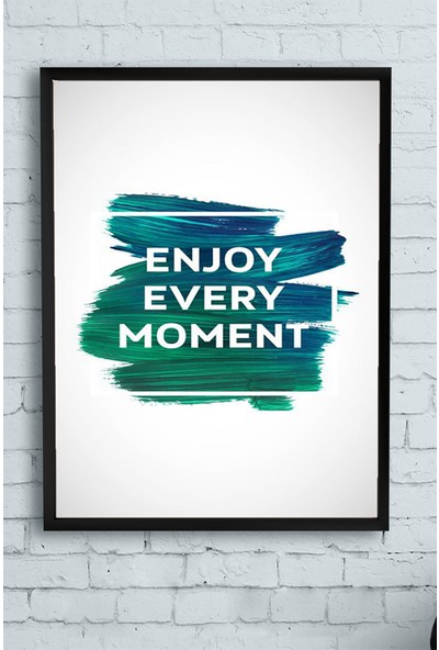 Postermanya Tadını Çıkar Motivasyon Çerçeveli Tablo 21 x 30 cm Postermanya Tadını Çıkar Motivasyon Çerçeveli Tablo 21 x 30 cm