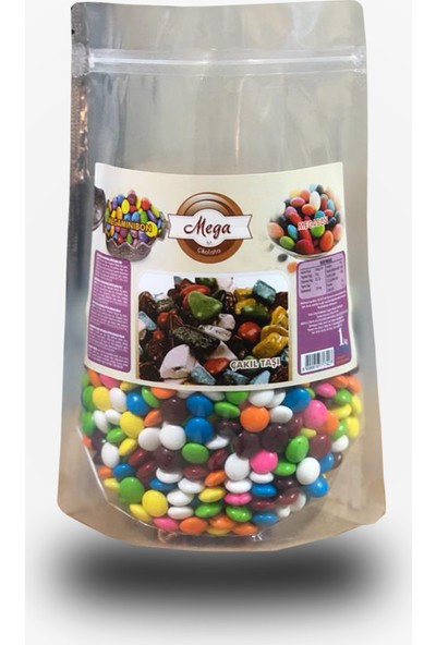 Mega Çikolata Renkli Bonibon Draje Çikolata 1 kg Mega Çikolata Renkli Bonibon Draje Çikolata 1 kg