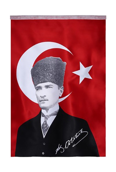 Raşel Kalpaklı Atatürk Posteri 50 x 70 cm