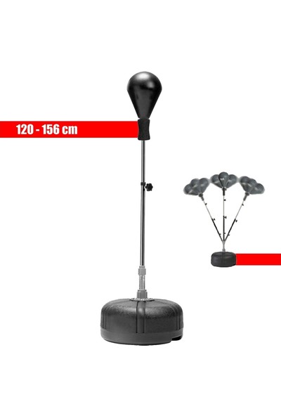 Sportica Reflex Punching Ball 120 cm ile 156 cm Yükseklik Ayarlı Sportica Reflex Punching Ball 120 cm ile 156 cm Yükseklik Ayarlı