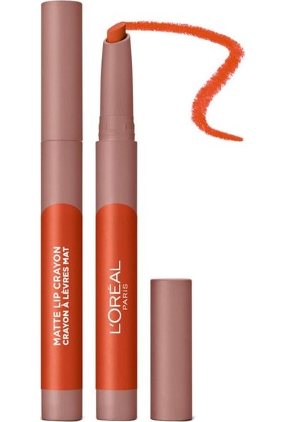 Loreal Paris Ruj Kalem Matte Lıp Crayon 106 Mon Cınnamom Loreal Paris Ruj Kalem Matte Lıp Crayon 106 Mon Cınnamom