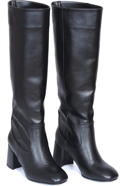 Popredshoes Pop&red Shoes Siyah Uzun Çizme