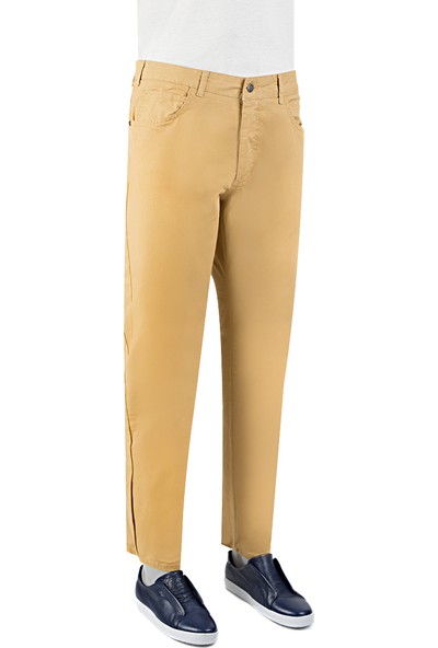 Ds Damat Slim Fit Hardal Chino Pantolon