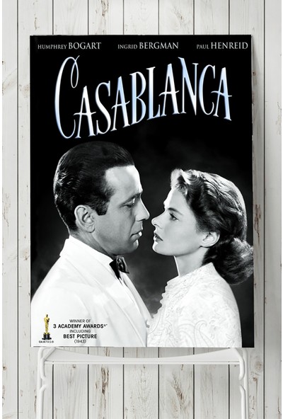 Postermanya Casablanca Film Afişi Poster 90 x 130 cm