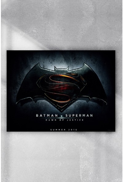 Postermanya Batman v Superman Dawn of Justice - Adaletin Şafağı Film Afişi Poster 40 x 60 cm Postermanya Batman v Superman Dawn of Justice - Adaletin Şafağı Film Afişi Poster 40 x 60 cm