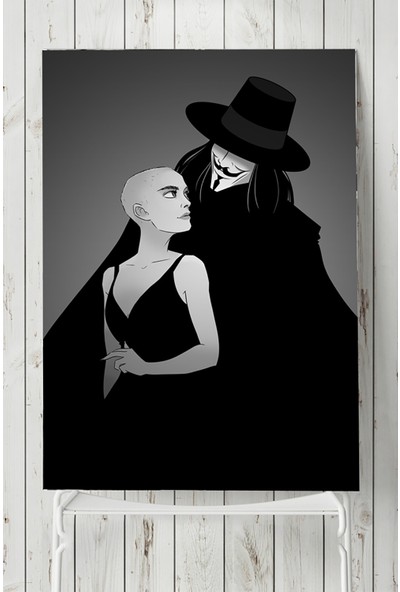 Postermanya V For Vendetta Film Afişi Poster 1 70 x 100 cm