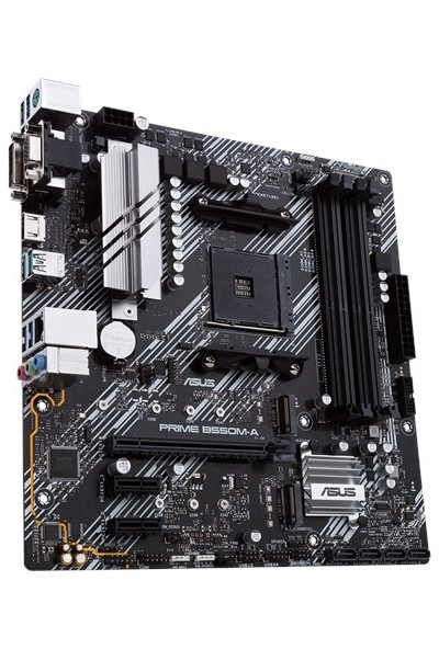 Asus Prime B550M-A/CSM Amd B550 4600MHz (OC) Am4 mATX Anakart Asus Prime B550M-A/CSM Amd B550 4600MHz (OC) Am4 mATX Anakart