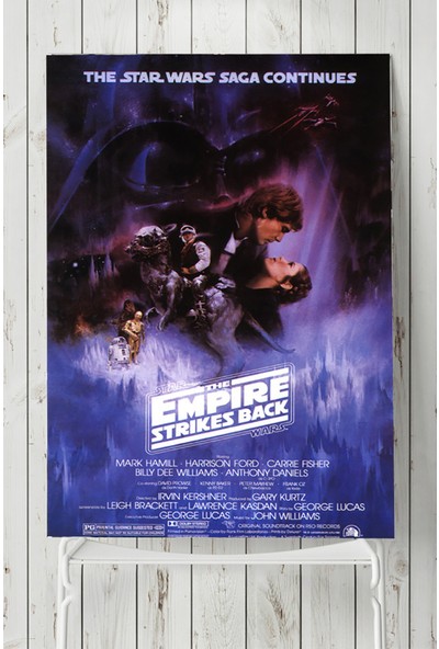 Postermanya Star Wars: Episode V - The Empire Strikes Back - Yıldız Savaşları: İmparator - Film Afişi 40 x 60 cm Postermanya Star Wars: Episode V - The Empire Strikes Back - Yıldız Savaşları: İmparator - Film Afişi 40 x 60 cm