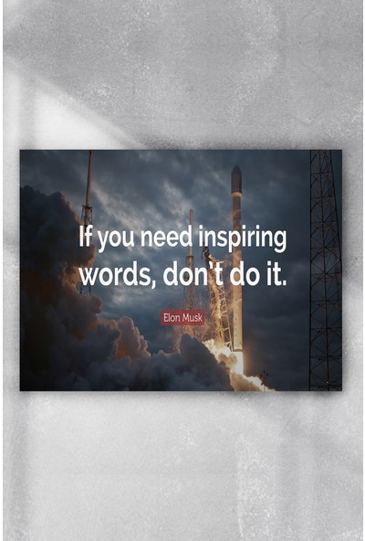 Postermanya Elon Musk Girişimcilik Poster 6 50 x 70 cm
