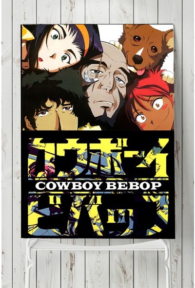 Postermanya Cowboy Bebop - Kovboy Bebop Dizi Afişi 70 x 100 cm