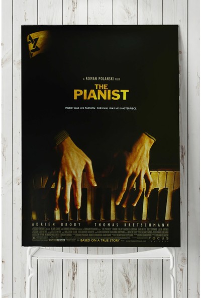 Postermanya The Pianist-Piyanist Film Afişi 50 x 70 cm