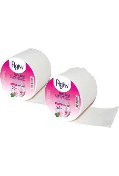 Agiss Ağda Bezi 2 Adet 25 mt