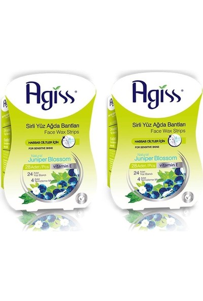 Agiss Yüz Ağda Bantları 24+4 Adet Agiss Yüz Ağda Bantları 24+4 Adet