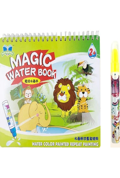 Mofy Baby Magic Water Sihirli Boyama Kitabı Orman Hayvanları Mofy Baby Magic Water Sihirli Boyama Kitabı Orman Hayvanları