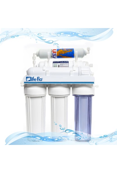 Life Lifeflo 6 Aşamalı Açık Kasa Su Arıtma Cihazı Life Lifeflo 6 Aşamalı Açık Kasa Su Arıtma Cihazı
