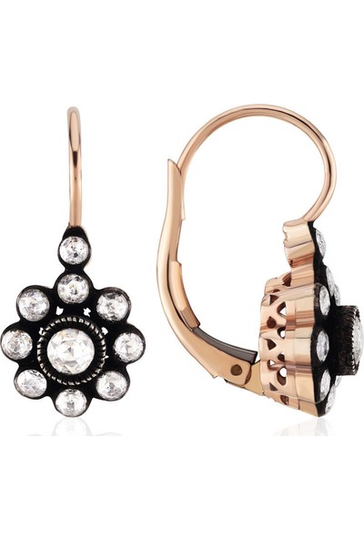 Pırlanta Merkezi 0.77 Ct Elmas Küpe