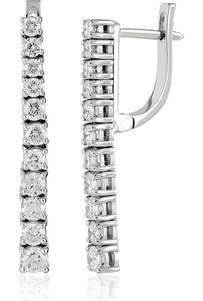 Pırlanta Merkezi 1.08 Ct. Pırlanta Küpe