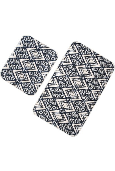 Hamur Alien 2 'li Set Banyo Paspası Kaymaz Taban Banyo Halısı Hamur Alien 2 'li Set Banyo Paspası Kaymaz Taban Banyo Halısı