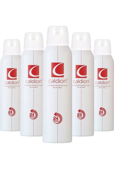 Caldion Kadın Deo Spray 150 ml x 5