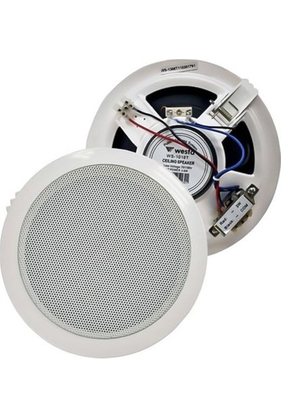 Westa Ws-1018 Tc 5 İnç 6W 8 Ohm 100V Tavan Hoparlör Westa Ws-1018 Tc 5 İnç 6W 8 Ohm 100V Tavan Hoparlör