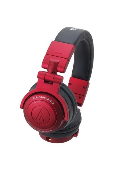 Audio Technica Ath-Pro500Mk2Rd Professional Dj Monitor Headphones Audio Technica Ath-Pro500Mk2Rd Professional Dj Monitor Headphones