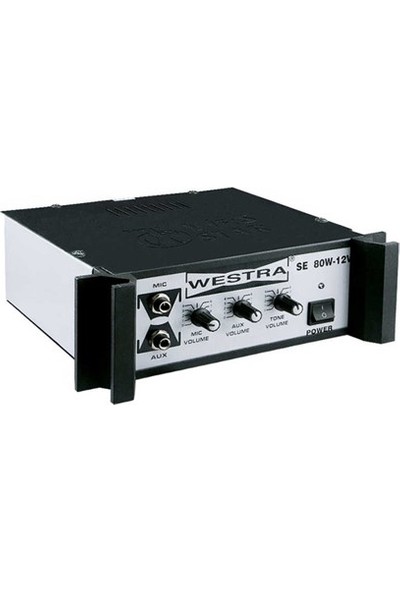 Westra Se-80 80W 12V Amfi Mikser Westra Se-80 80W 12V Amfi Mikser