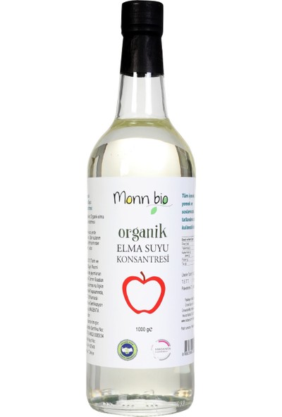 Monn Bio Organik Elma Suyu Konsantresi - 1000 G Monn Bio Organik Elma Suyu Konsantresi - 1000 G
