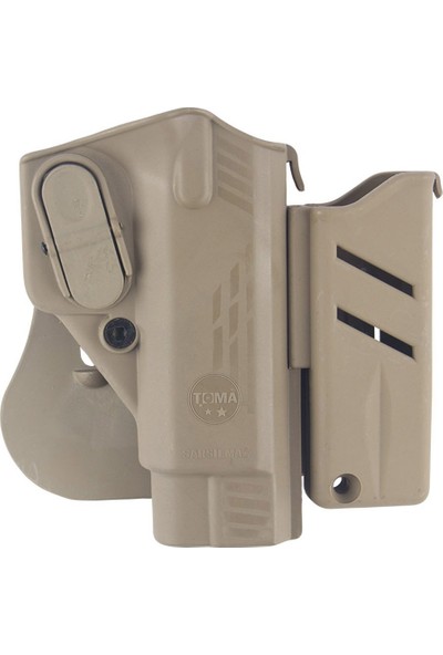 Toma Holster Sarsılmaz Kılınç 2000 Mega Kilitli Polimer Tabanca Kılıfı Toma Holster Sarsılmaz Kılınç 2000 Mega Kilitli Polimer Tabanca Kılıfı