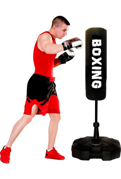 Spor Byfit 153 cm Ayaklı Yaylı Boks Vurma Standı