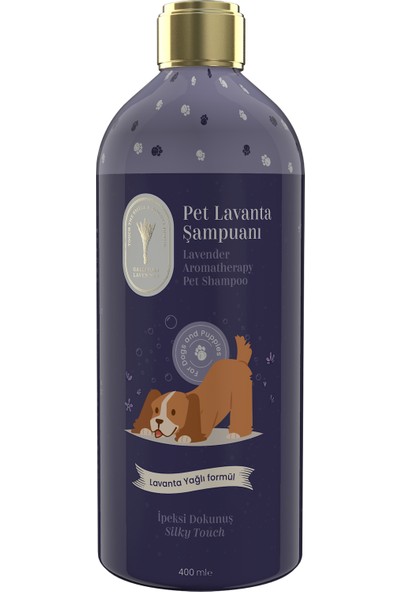 Gallipoli Lavender Lavanta Yağlı Pet Şampuanı 400 ml