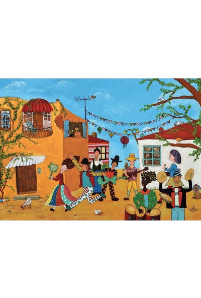 Ks Pueblo 1000 Parça Puzzle