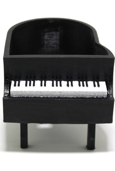 Propixel Siyah Piyano Kaktüs Sukulent Saksı