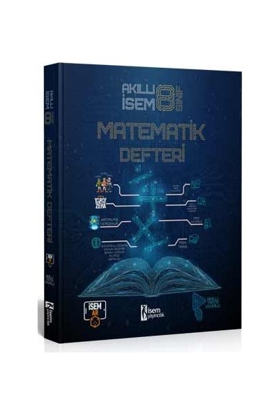 İsem Yayıncılık 8. Sınıf Akıllı Matematik Defteri İsem Yayıncılık 8. Sınıf Akıllı Matematik Defteri