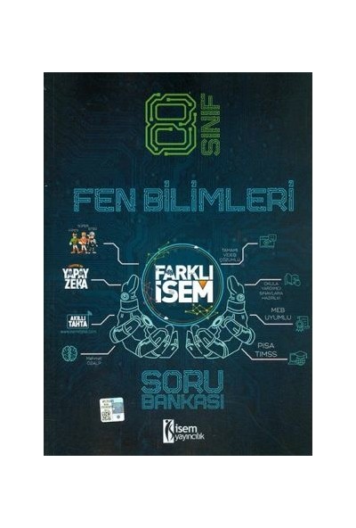 İsem Yayıncılık 8. Sınıf Farklı Fen Bilimleri Soru Bankası
