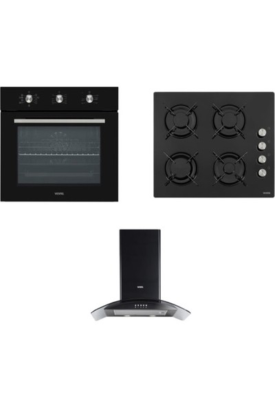 Vestel Siyah Cam Set (AD-6011 S-AF-6682 YS-AO-65104 S) Vestel Siyah Cam Set (AD-6011 S-AF-6682 YS-AO-65104 S)