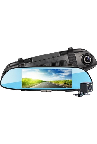 Mobitell 1080P Dokunmatik Çift Kameralı Dikiz Aynası Park Sensörü Mobitell 1080P Dokunmatik Çift Kameralı Dikiz Aynası Park Sensörü