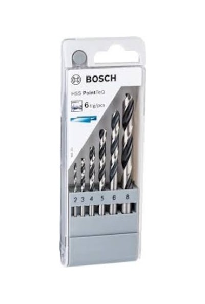 Bosch Pointteq 6'lı Matkap Ucu Seti Bosch Pointteq 6'lı Matkap Ucu Seti