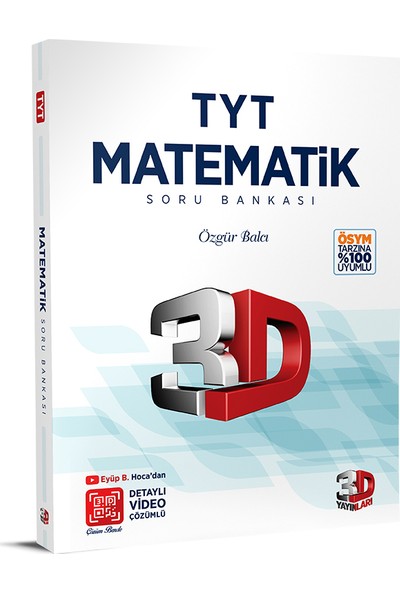 3D Yayınları TYT Matematik Soru Bankası Tamamı Video Çözümlü - Özgür Balcı 3D Yayınları TYT Matematik Soru Bankası Tamamı Video Çözümlü - Özgür Balcı