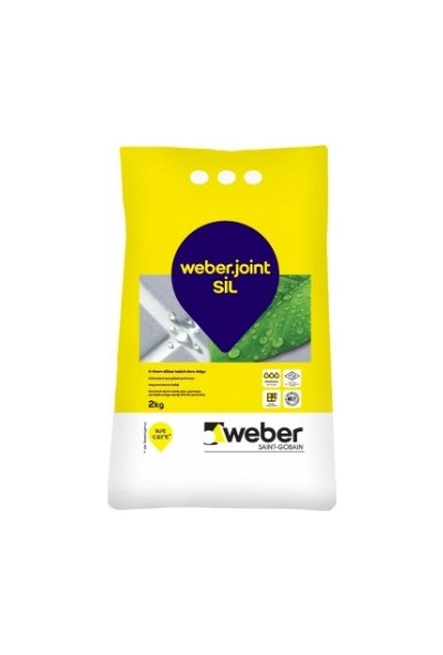 Weber Silikonlu Derz Dolgusu 2 kg Siyah Weber Silikonlu Derz Dolgusu 2 kg Siyah