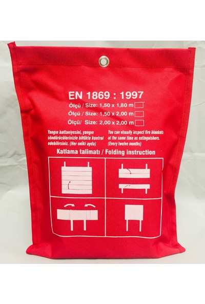 Robotıx 1X1MT Yangın Söndürme Battaniyesi