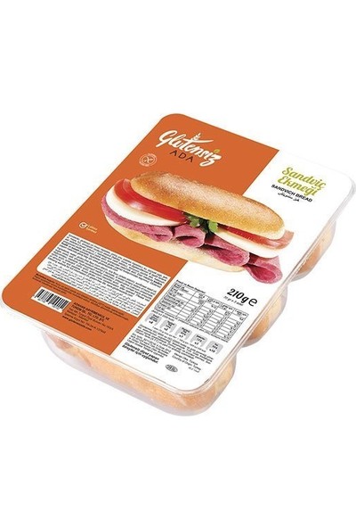 Dola Glutensiz Sandviç Ekmeği - 200 gr Dola Glutensiz Sandviç Ekmeği - 200 gr