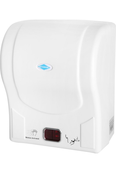 Otomatik Havlu Makinesi Dispenseri Beyaz