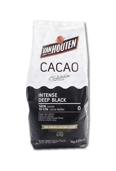 Callebaut Barry Van Houten Black Kakao Tozu 1 kg Callebaut Barry Van Houten Black Kakao Tozu 1 kg