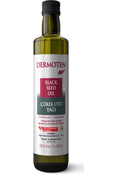 Dermoten Çörekotu (Çörek Otu) Yağı 250 ml
